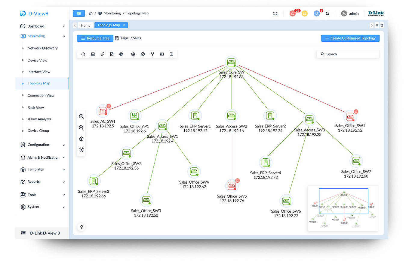 DV-800 D-View 8 Network Management Software | D-Link UK