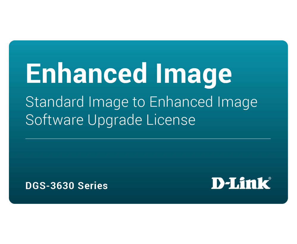 DGS-3630-28SC-SE-LIC Standard Image to Enhanced Image Upgrade License ...